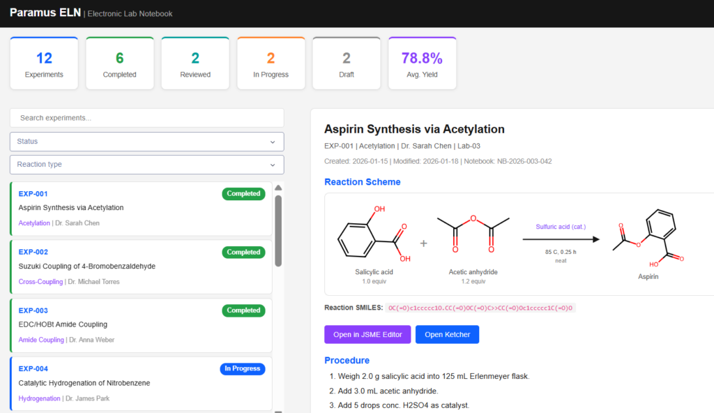 Paramus.ai - Chemistry for AI